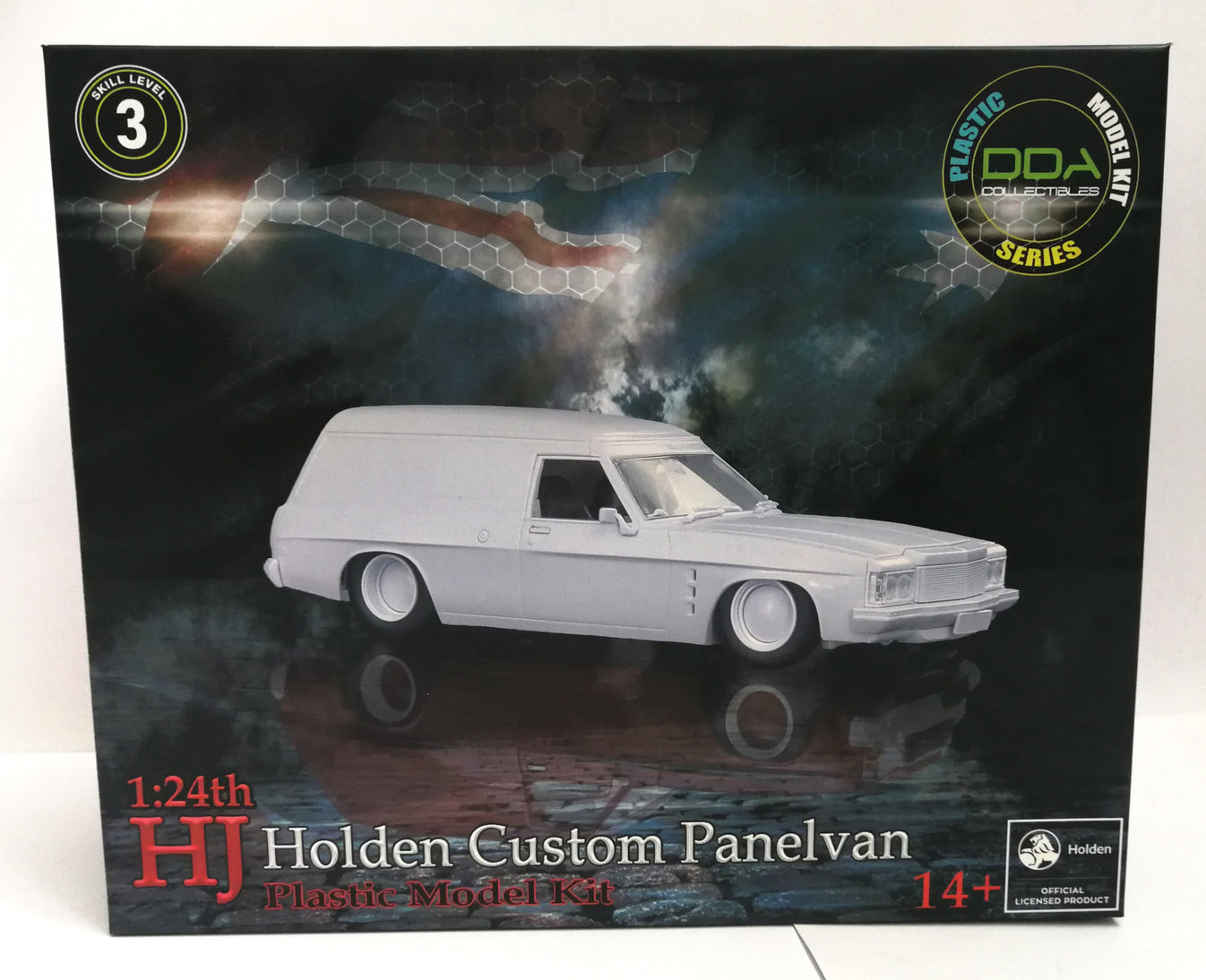 Diecast Distributors 1/24 HJ Holden Custom Panel Van Plastic Model Car ...