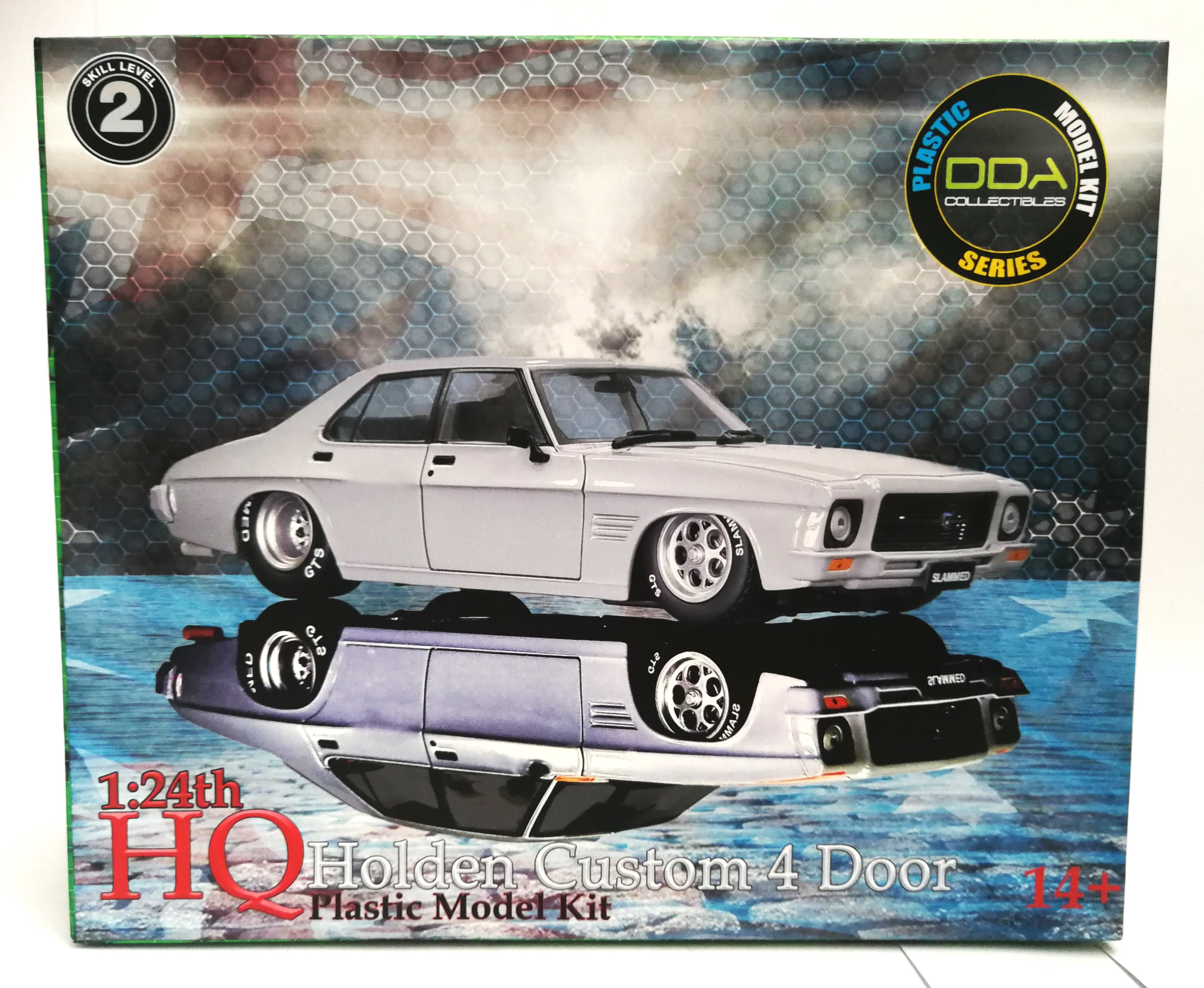 Diecast Distributors 1/24 HQ Holden Custom Slammed Plastic Model Car K ...