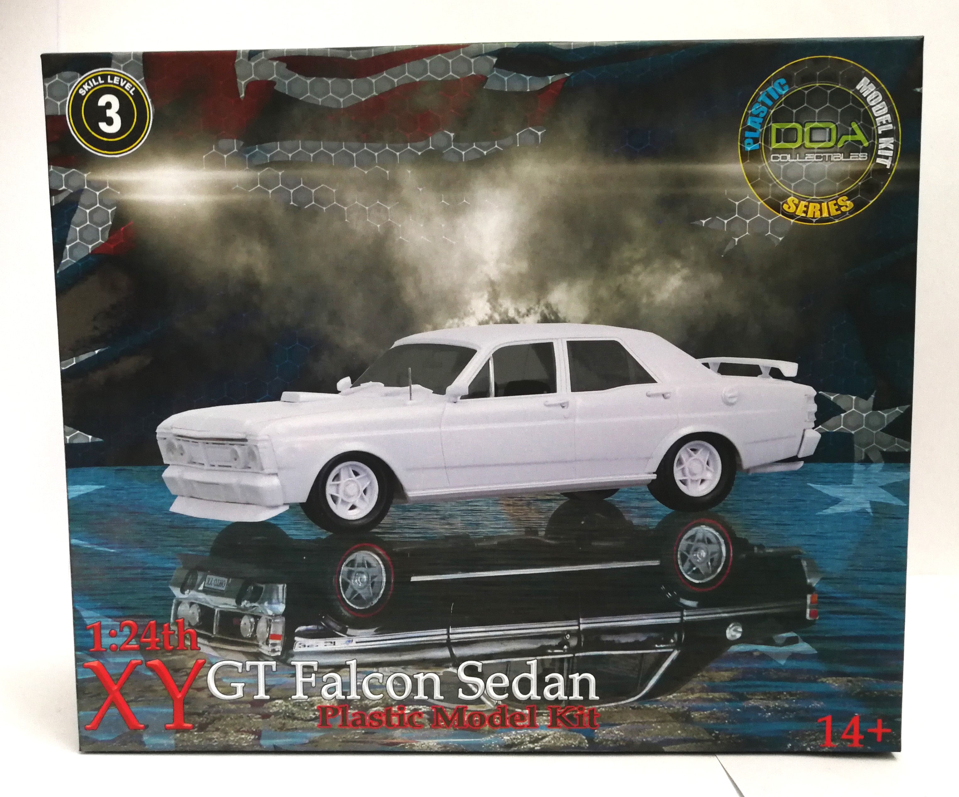 Diecast Distributors 1/24 XY GT Ford Falcon Sedan Plastic Model Kit ...