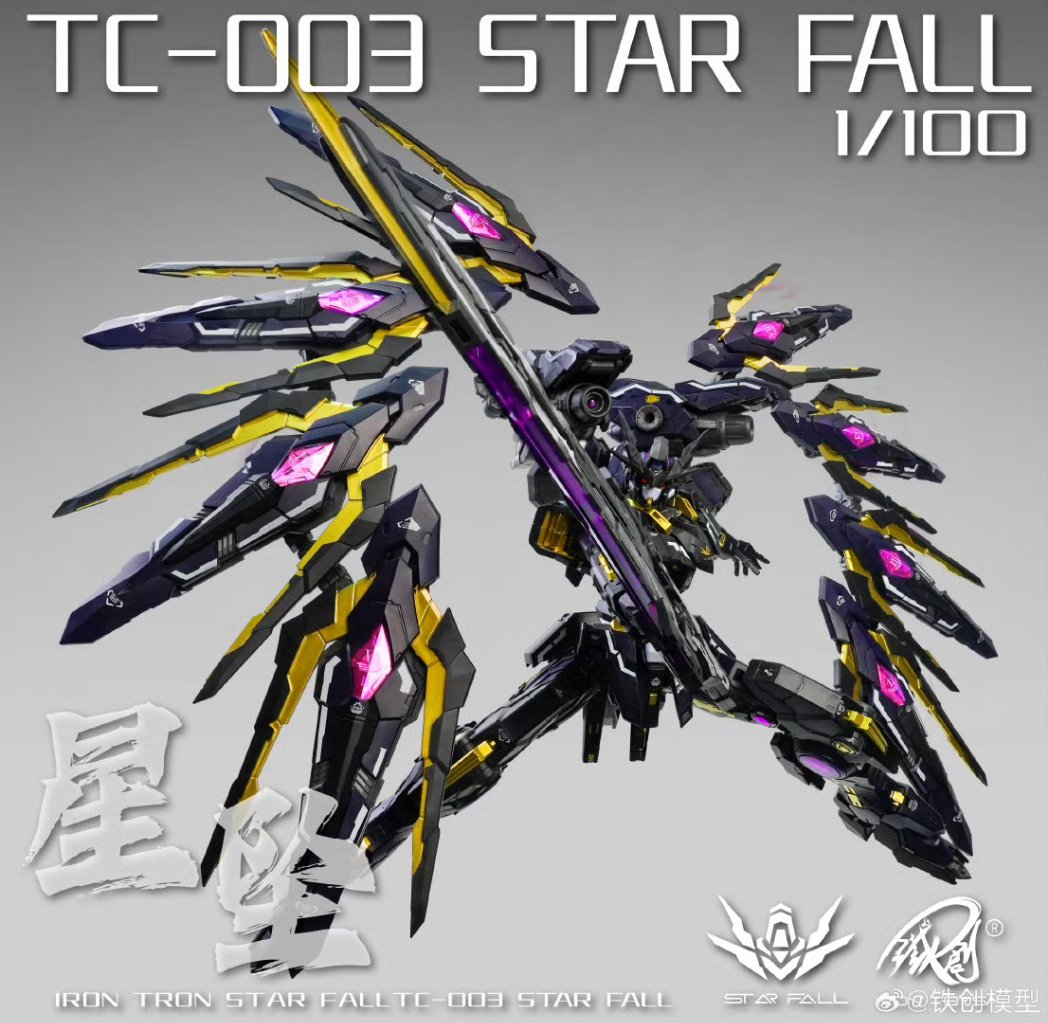 Iron Toys 1/100 Starfall mecha model kit, third-party original anime r ...